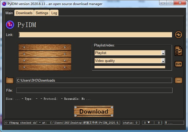 PyIDM下载_PyIDM(开源下载工具)绿色版2020.8.13-纯净之家
