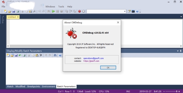 JP Software CMDebug最新版下载_JP Software CMDebug(编程处理调试)中文版下载28.00.11-纯净之家